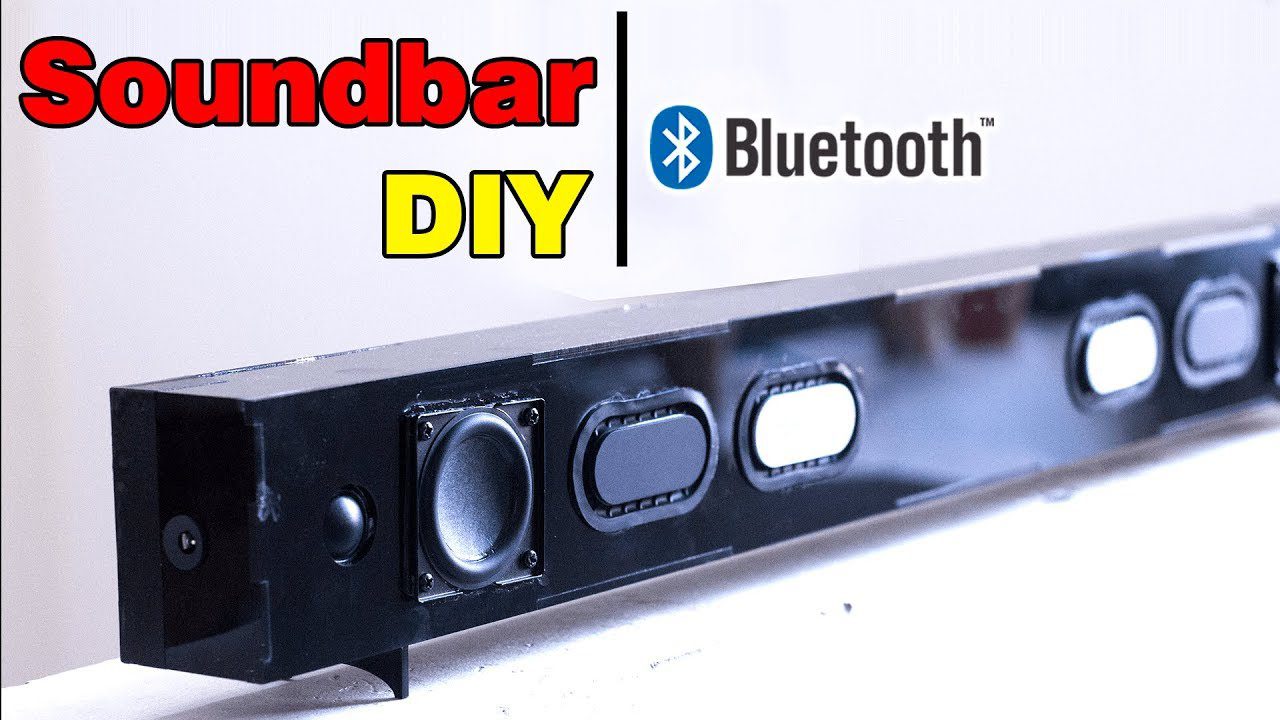 Building Bluetooth SoundBar Speaker with Old TV speaker | X-Creation ...
