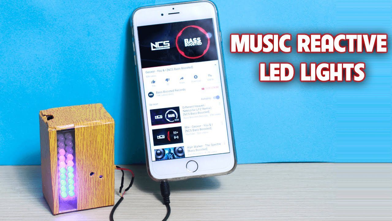 Building a Simple LED Audio Level Indicator | Music Reactive | X-Creation Laser Files Store
