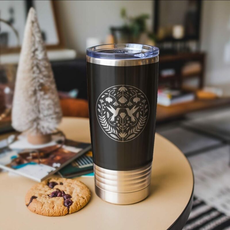 Hummingbird Couple Tumbler Engraving | SVG Wrap File Download #009 | X ...